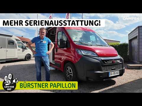 Bürstner hat die Paket-Falle entschärft! 🙌 Der neue Papillon ab 44.000 € im Check