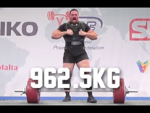 Etienne El Chaer LBN | 1st Place 962,5kg Total | 120kg Class | IPF ...