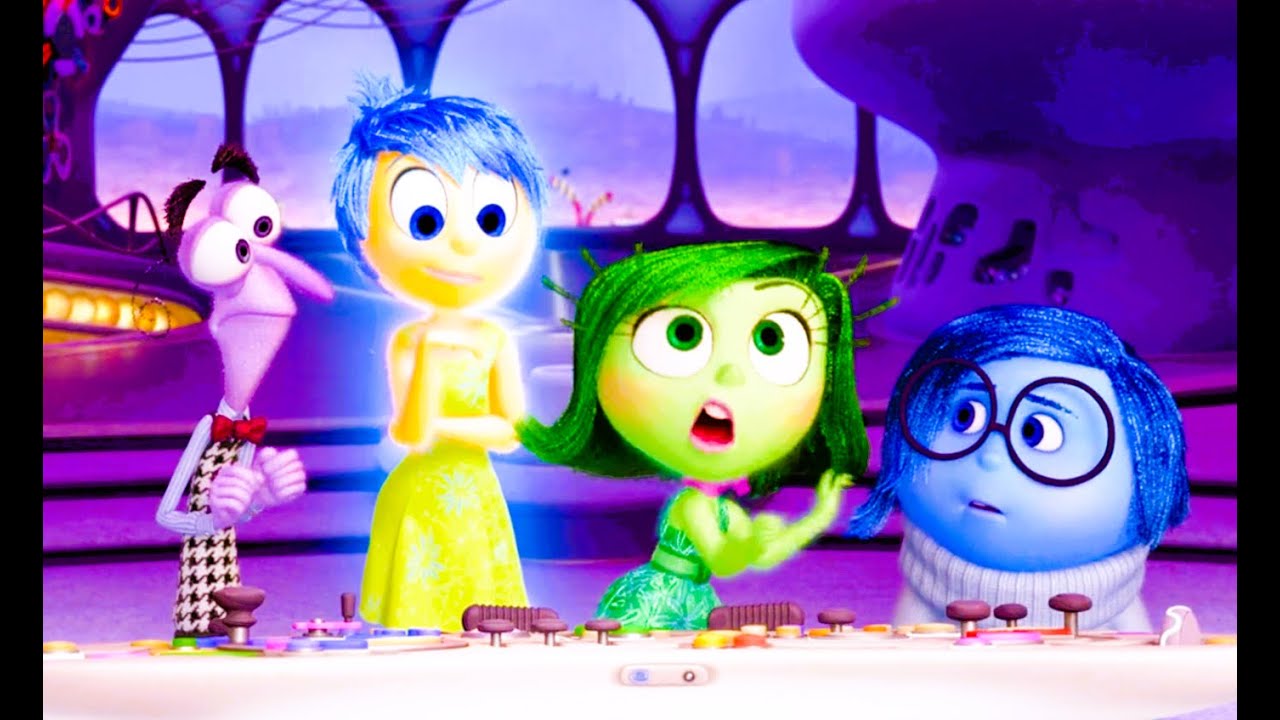 Inside Out (2015) - Baby Riley with Basic Emotions - YouTube