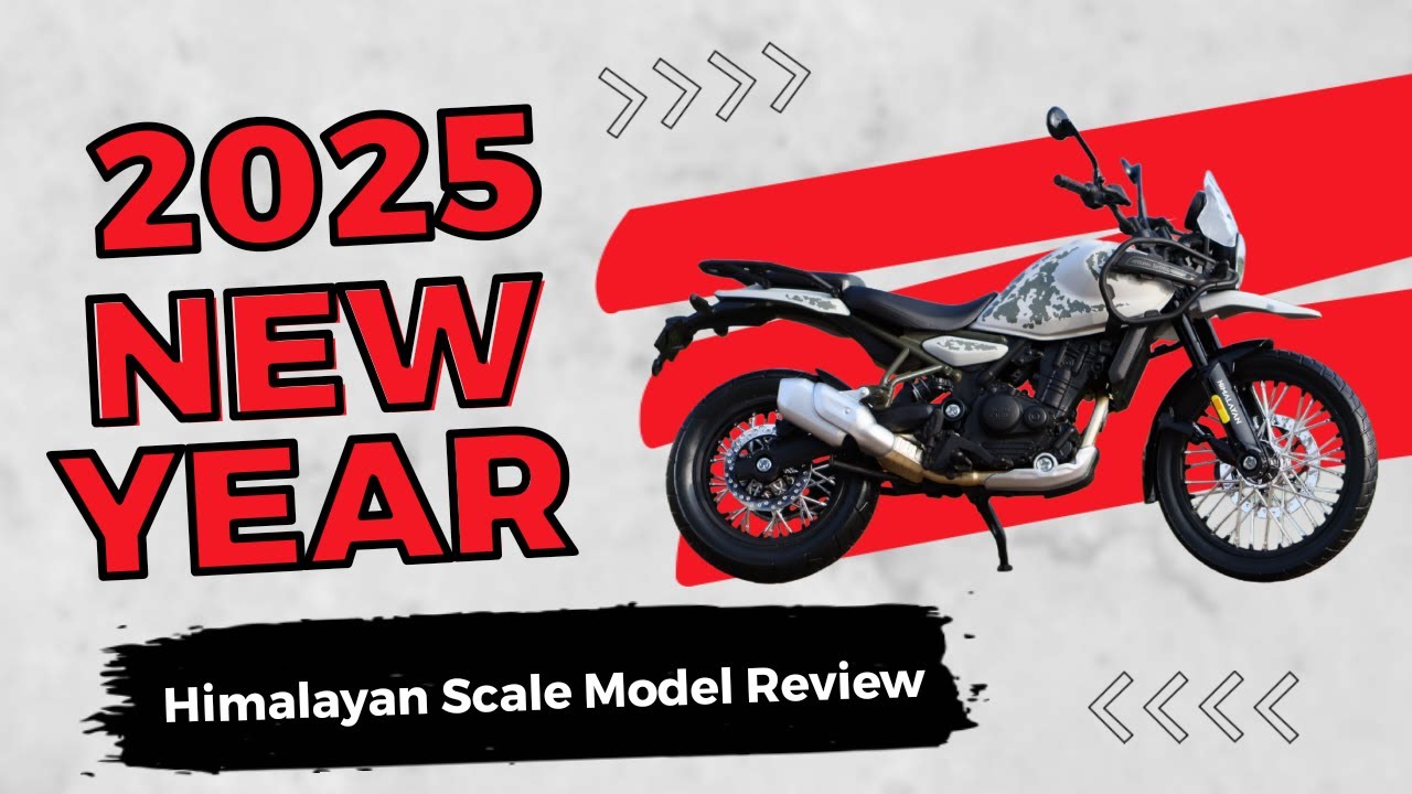 Unboxing & Review | Royal Enfield Himalayan 450 Scale Model | Himalayan ...