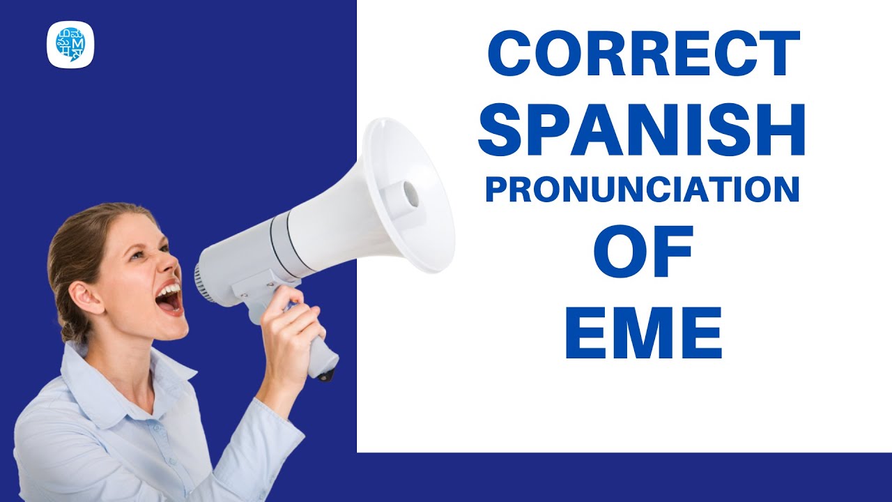 How to pronounce 'eme' (M) in Spanish? | Spanish Pronunciation - YouTube