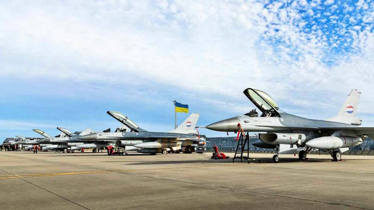 BATCH-2..!! 3 F-16 fighter jet shot down | Netherlands sends another 24 F-16 fighter jets to ...