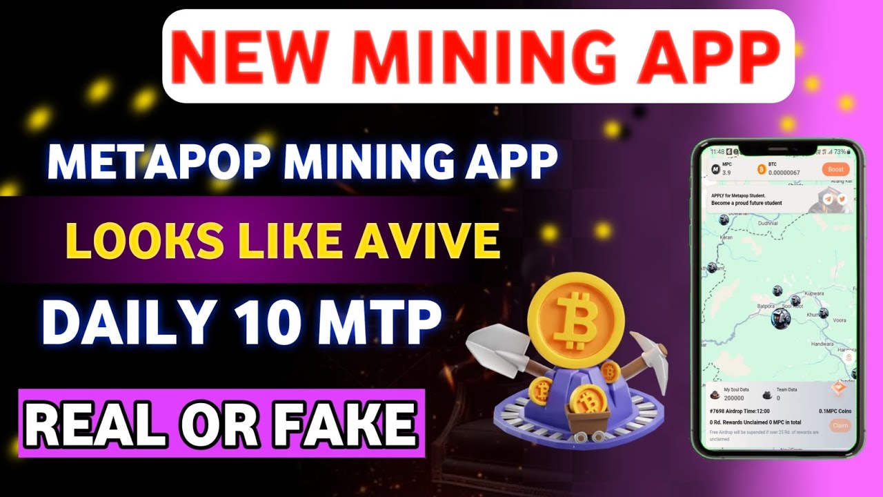 MetaPop New Mining App 2024 |Avive Ke Bad New Mining Application | MetaPop Mining App - YouTube