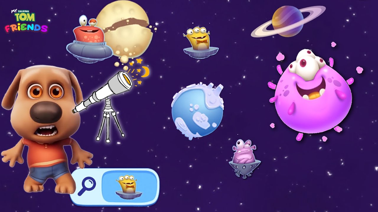 Talking Tom Friends Ben - space challenge gameplay PlayZillaSaurus ...