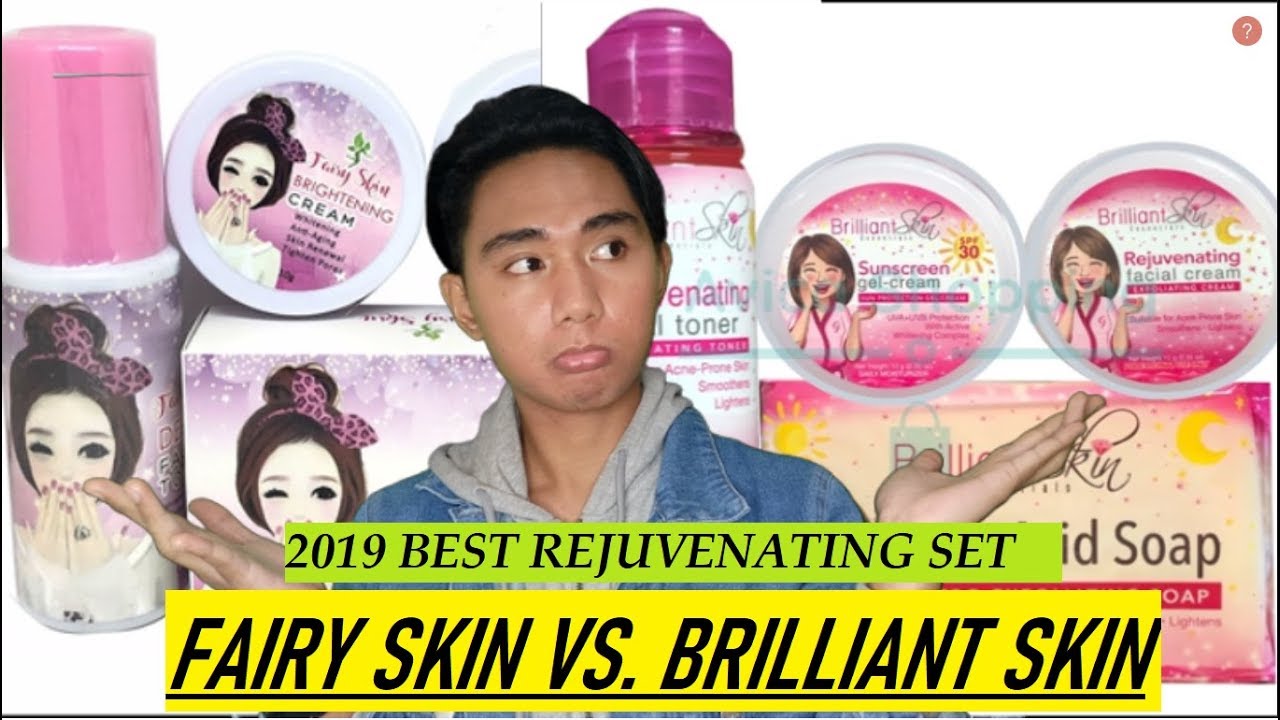 FAIRY SKIN DERMA FACIAL SET VS. BRILLIANT SKIN REJUVENATING SET 2020's ...