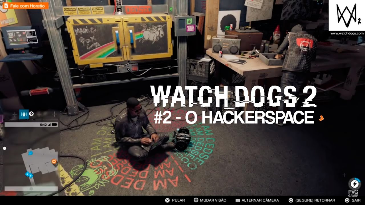 WATCH DOGS 2 #2 - O Hackerspace - YouTube