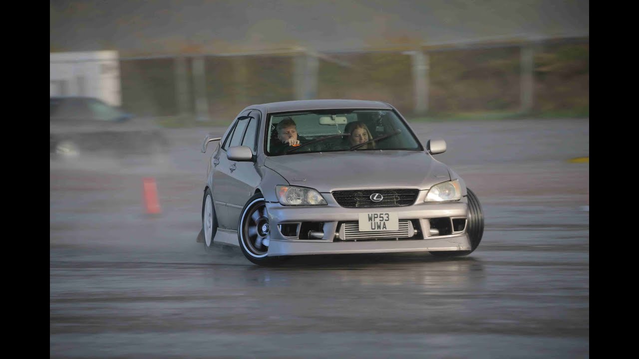 SantaPod Drift day - DWYB - Turbo IS200 - YouTube