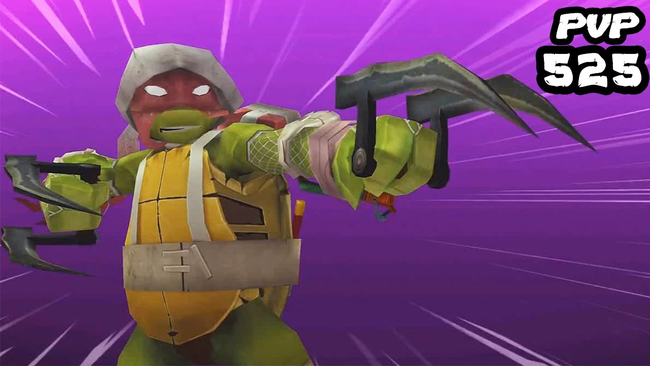TMNT Legends PVP 525 (Leonardo, Raphael, Michelangelo, Raphael Vision ...
