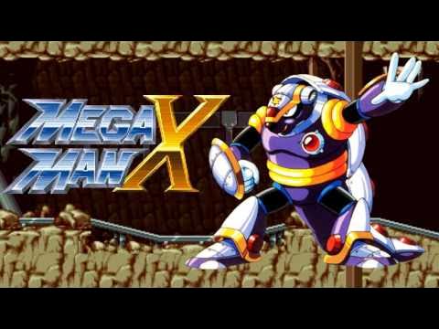 Mega Man X OST - T18: Armored Armadillo (Gallery Stage) - YouTube