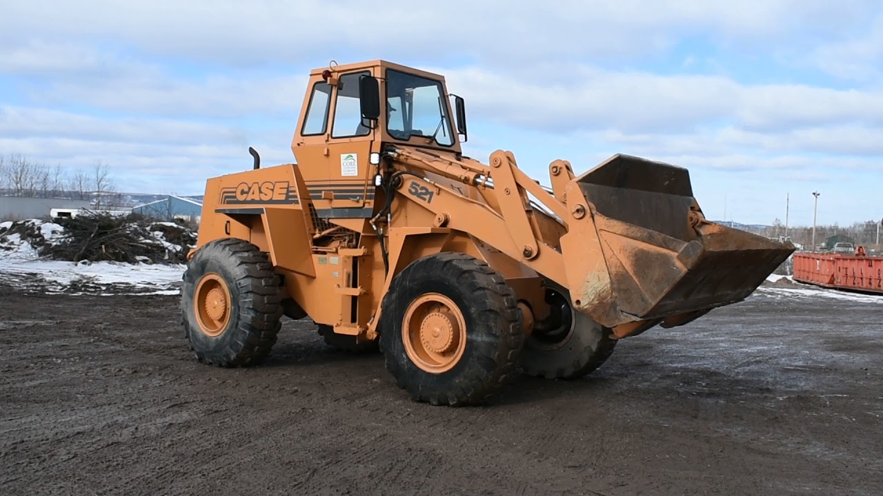 1984 Case 521 Loader - YouTube