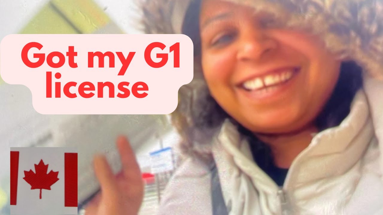 G1 License Mil Gaya | Got My G1 License driving test Ontario | Canadian ...
