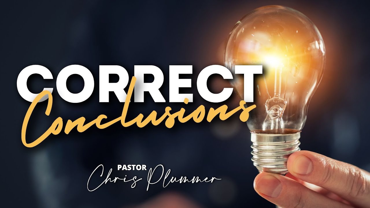 CORRECT CONCLUSIONS - YouTube