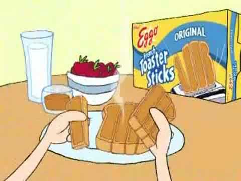Kellogg's Eggo French Toaster Sticks - Vacuum (2006) - YouTube