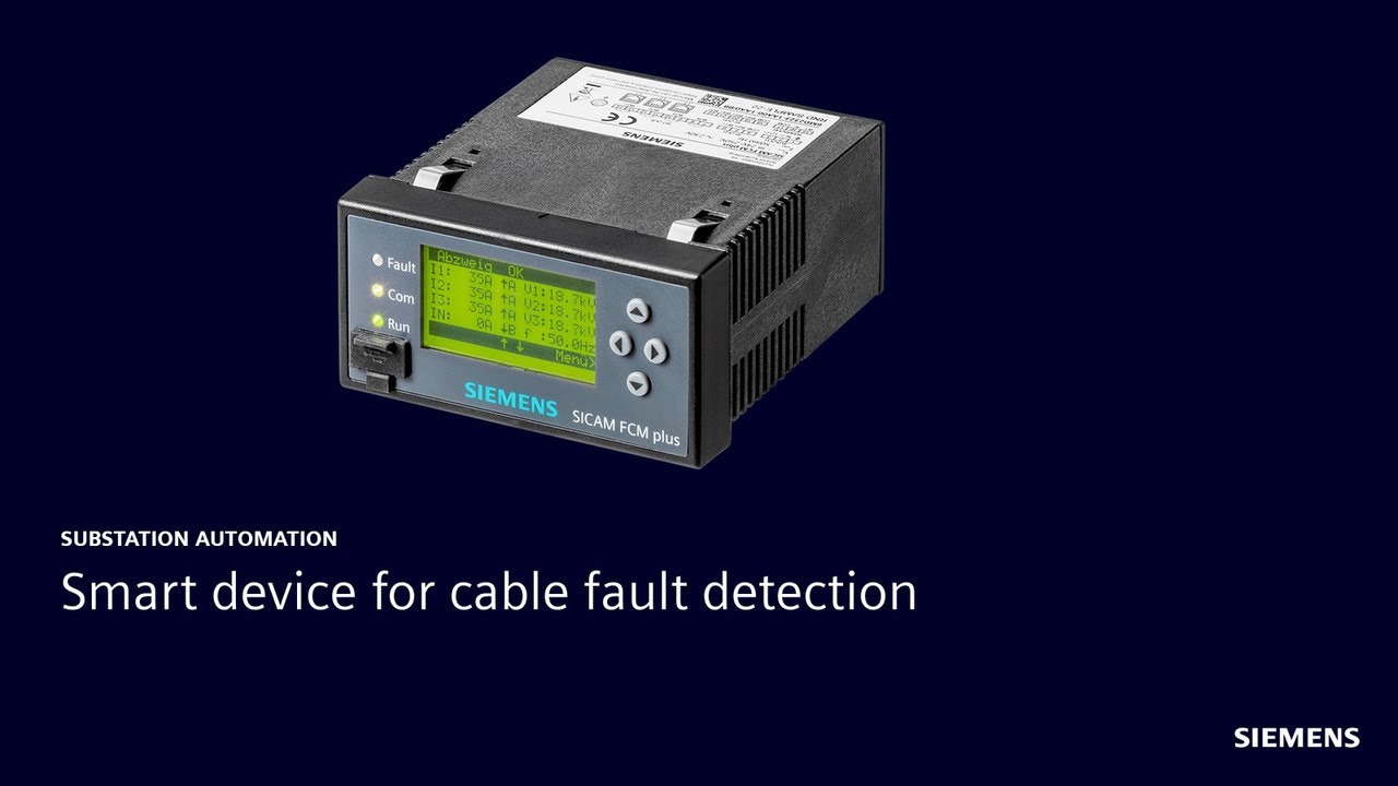 SICAM FCM plus - Short-Circuit Indicator – Trailer - YouTube