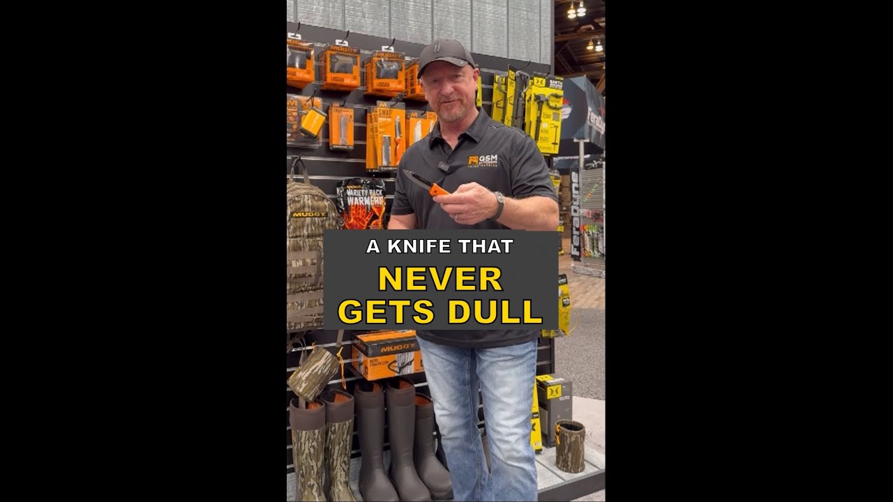 Never Sharpen Again! Muddy's Revolutionary SWAP Knife - YouTube