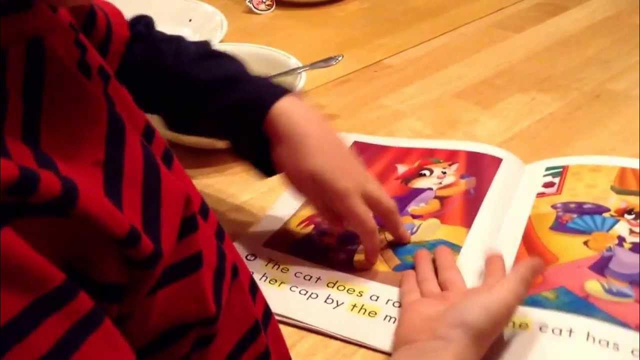 Casey Cat Has a Hat. read by Zachary. - YouTube