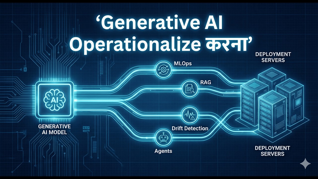 Generative AI को कैसे Operationalize करें? - YouTube