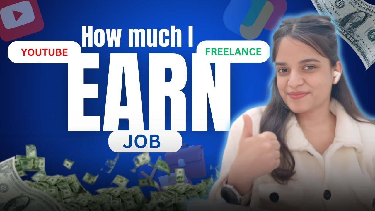 My Youtube income vs Job Salary revealed! side income with proof| How ...