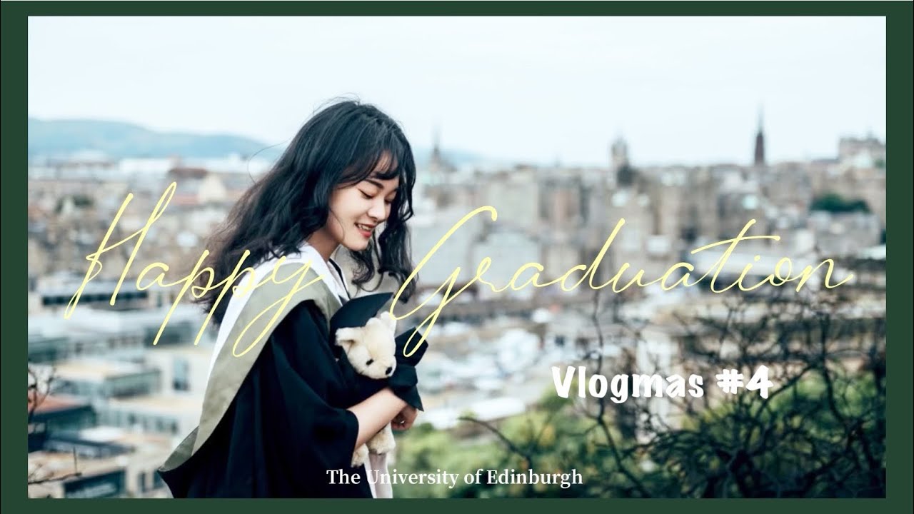 🎄Vlogmas#4 • 我畢業了！還登上蘇格蘭報紙？愛丁堡大學的畢業典禮！2022 UoE Winter Graduation ...