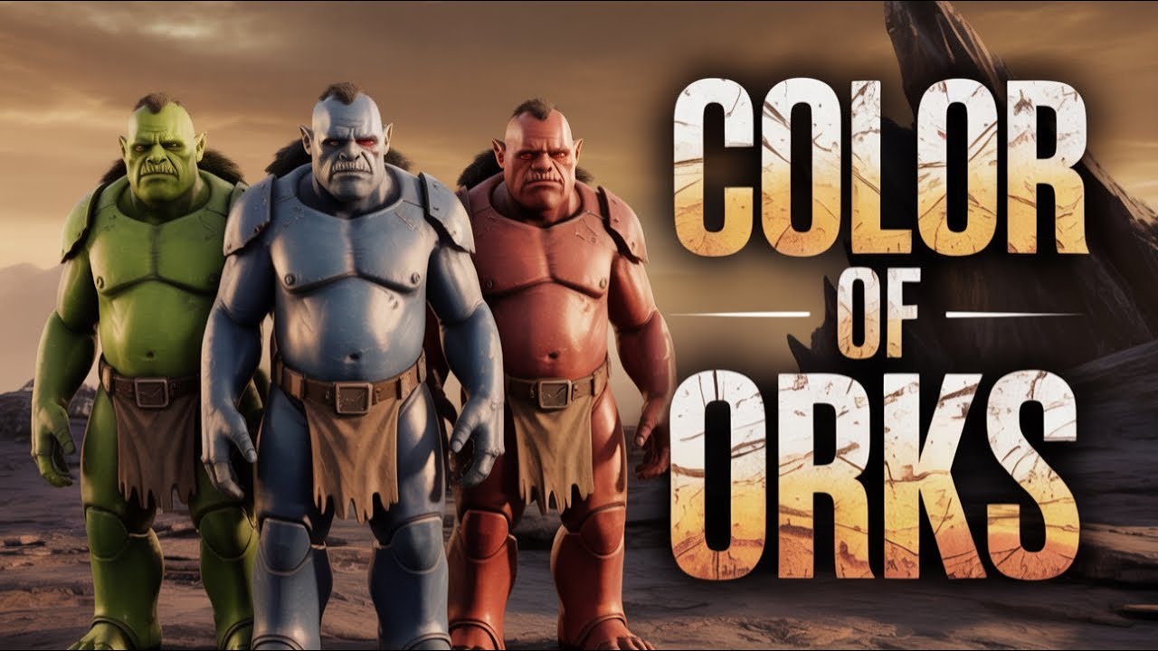 Exploring Ork Skin Colors - YouTube