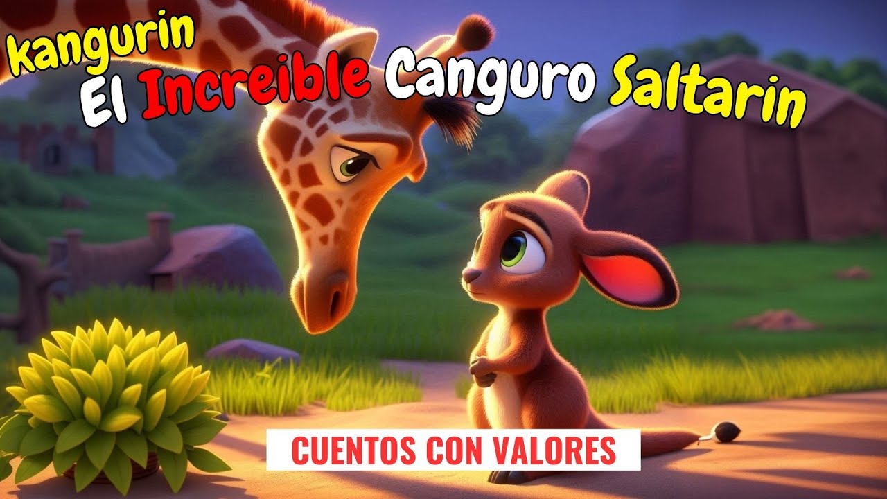 🐾Kangurin🦘El Increíble Canguro Saltarín🌈 Cuentos para dormir🌈 Cuentos ...