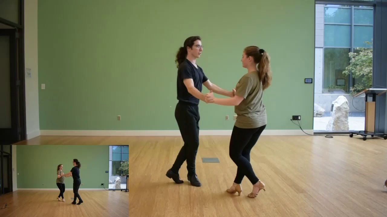 Bronze Cha Cha Routine 1 - YouTube