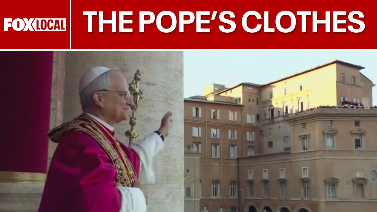 Pope's non-religious clothes have special Detroit connection - YouTube