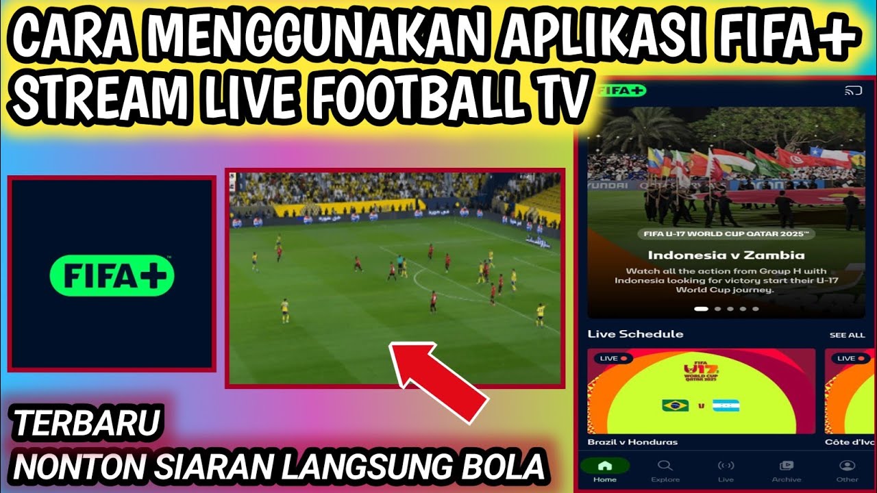 Cara Menggunakan Aplikasi FIFA+ | Nonton Live Football Gratis di HP ...