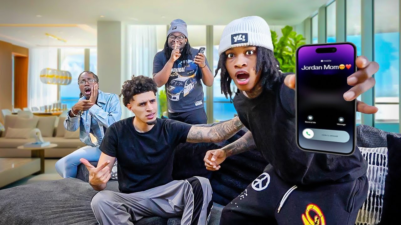 Acting Like Jordan MAMA Constantly CALLING MY PHONE In Front Of Him ...