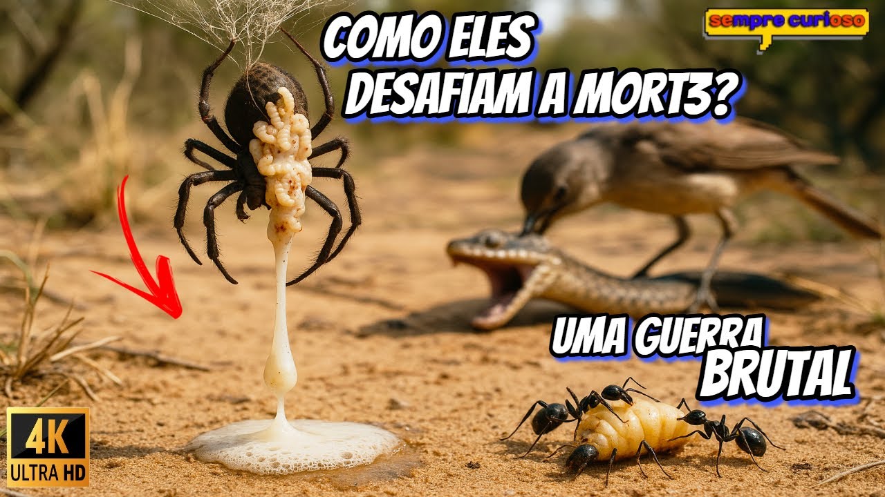 Predadores MORTAIS: Os Animais Mais Temidos Do Chão Da FLORESTA! (Mundo ...