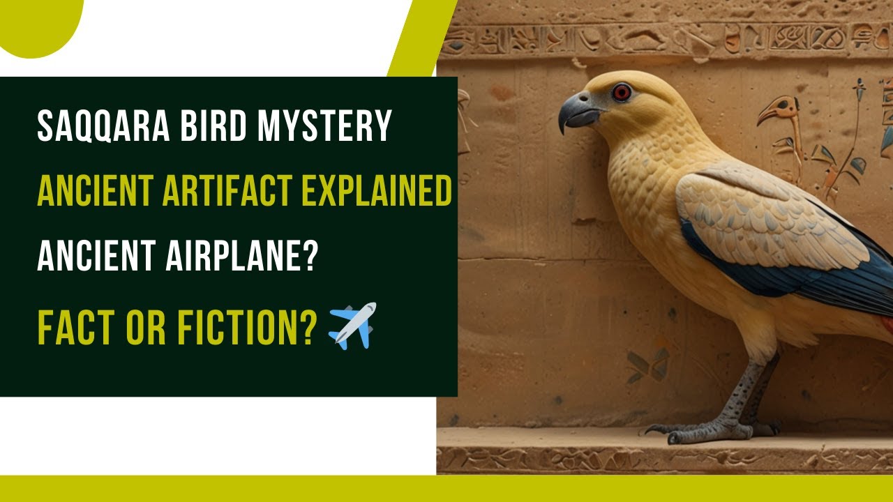Saqqara Bird || Ancient Airplane Model or Something Else? - YouTube