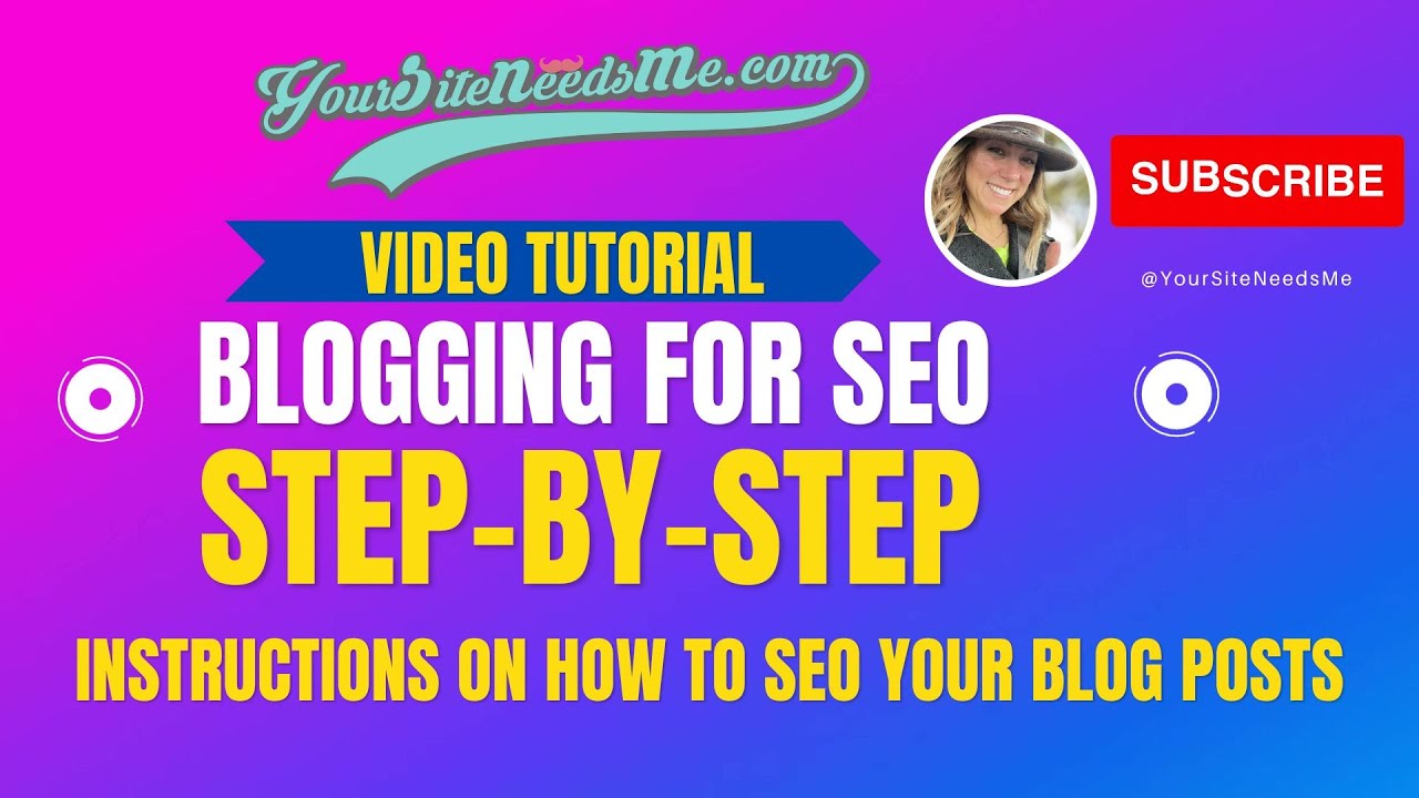 SEO Optimization Tips for Your Blog: Step-by-Step Wordpress Video Tutorial 2024 - YouTube