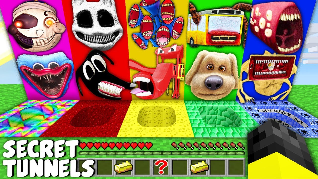 CHOOSE THE RIGHT ROUND PIT EXTRA SLIDE CARTOON DOG MEGA SIREN HEAD SCP ...