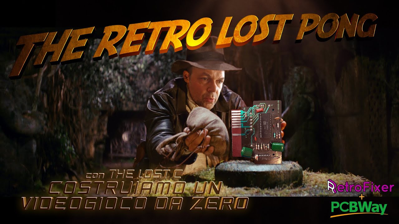 RV077: The Retro Lost Pong - costruisco un videogioco basato sul chip ...