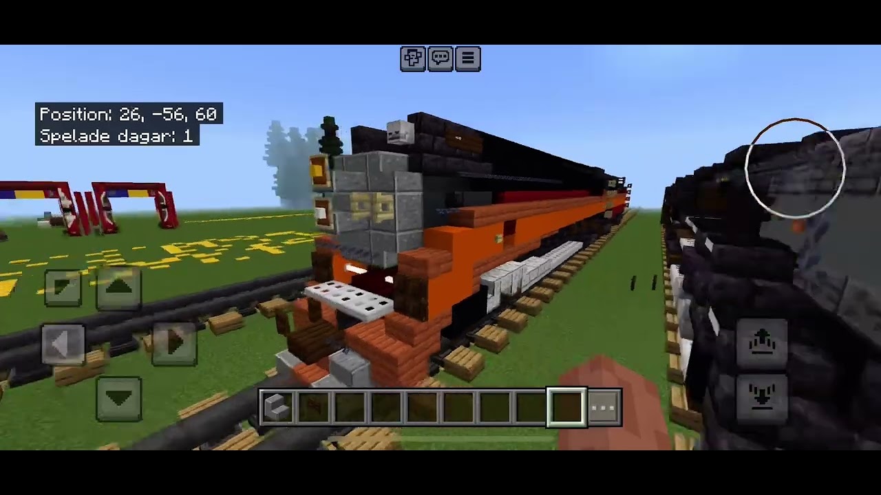 Minecraft Southern Pacific 4449 Daylight Train Showcase - YouTube