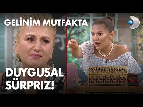 Demet Akalın'ın sürprizi herkesi duygulandırdı! Gelinim Mutfakta 758. Bölüm