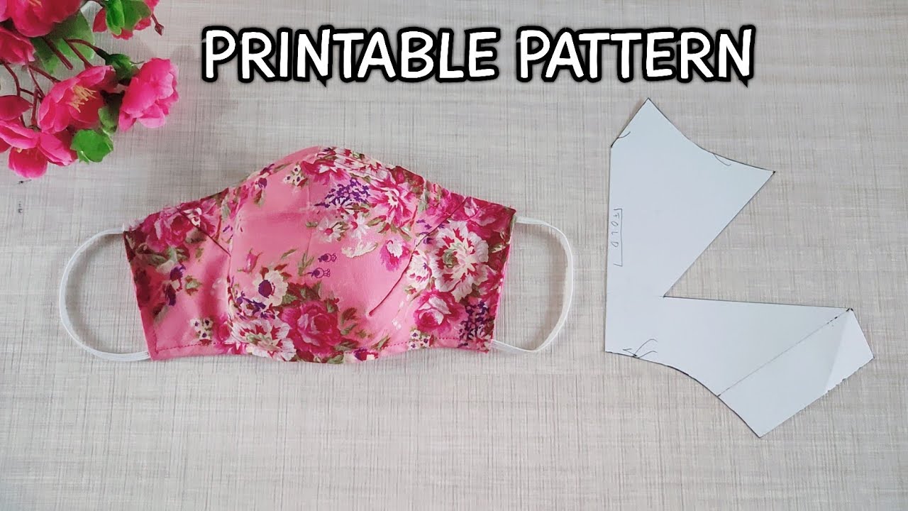 Face Mask DIY | Mask pattern - YouTube