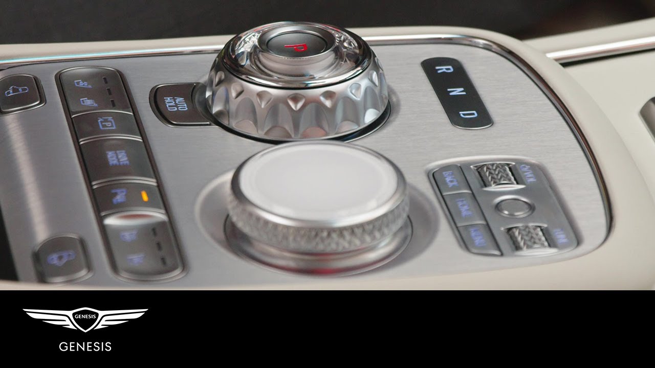 How to Use the Electronic Gearshift | Genesis G90 | Genesis USA - YouTube