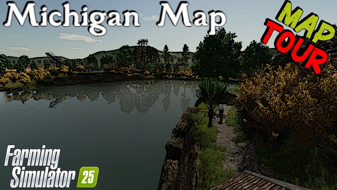 Map Tour | Michigan Map | Farming Simulator 25 - YouTube
