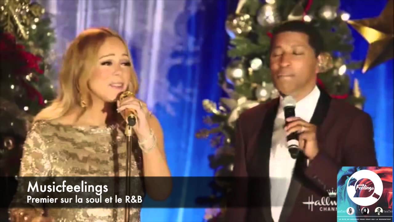 Mariah Carey and Babyface - Christmas Time is in the air again. ( live ...