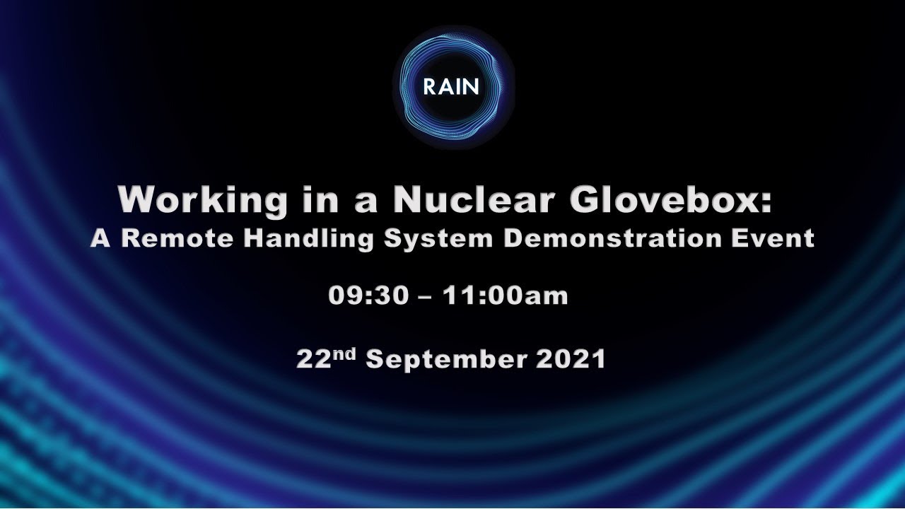 Working in a Nuclear Glovebox: A Remote Handling System Demonstration ...