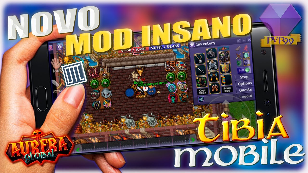 NOVO APK AURERA GLOBAL + PACK MACRO - YouTube