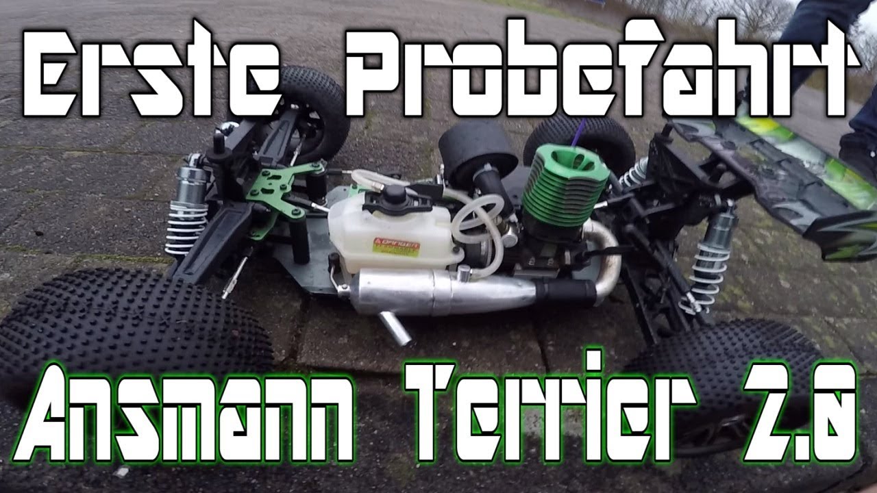 Ansmann Terrier 2.0 erste Probefahrt/LRP S8 NXR | HD+ | Deutsch - YouTube