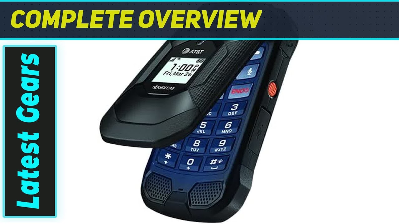 KYOCERA DuraXE Epic: Best Rugged Flip Phone? - YouTube