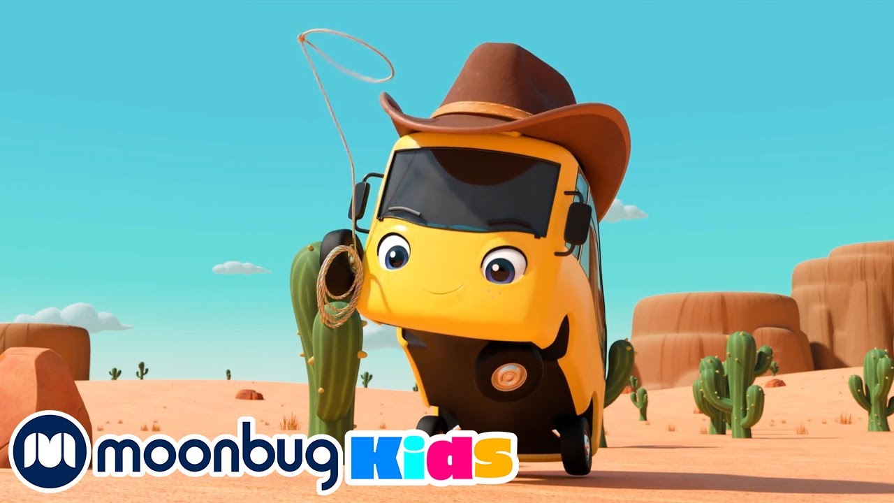 Cowboy Buster | @gobuster-cartoons | Kids Cartoons | MOONBUG KIDS - YouTube