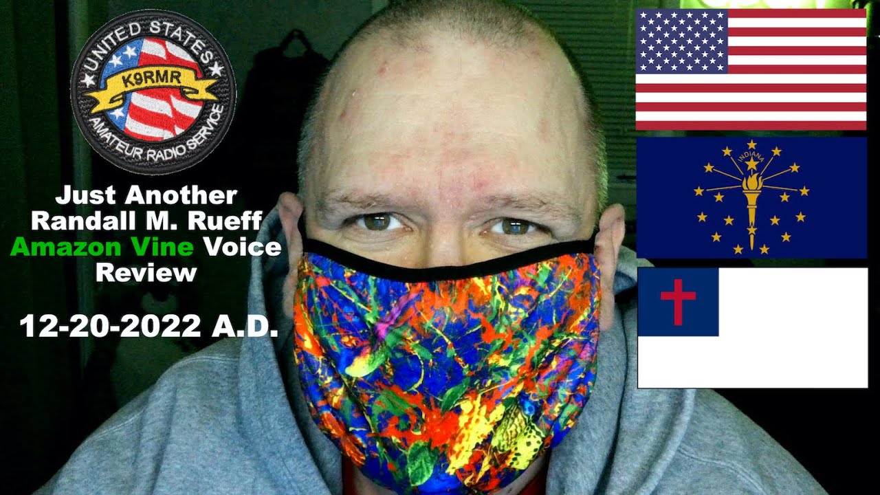 Amazon Vine Voice reviewer Randall M. Rueff (K9RMR) works on reviewing ...