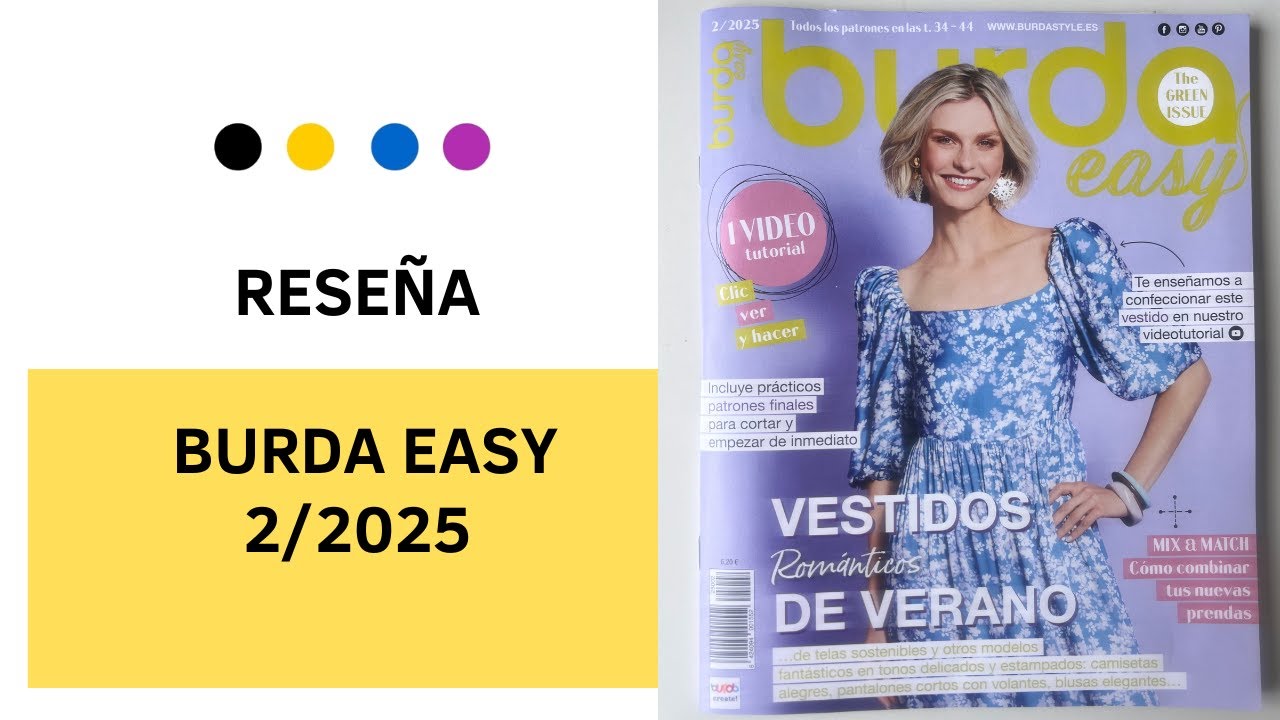 Reseña Burda Easy julio 2025 - YouTube