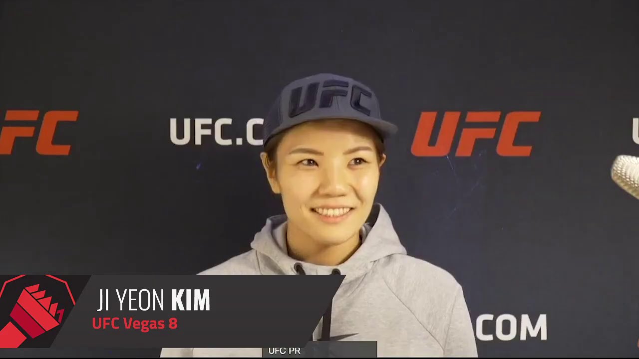 UFC Vegas 8: Ji Yeon Kim pre-fight virtual media day interview - YouTube