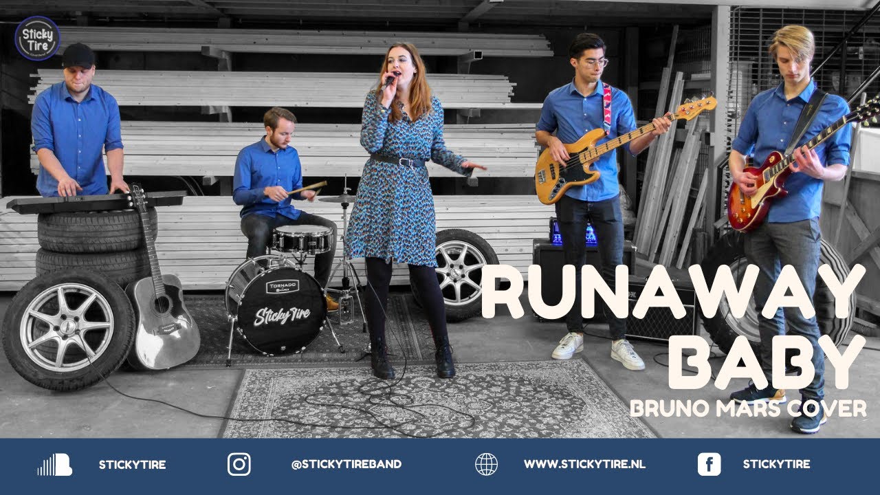 Stickytire - ''Runaway Baby'' (Bruno Mars cover) - YouTube