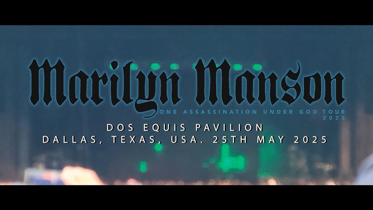 Marilyn Manson - Dallas Texas 5/25/25 full show - YouTube